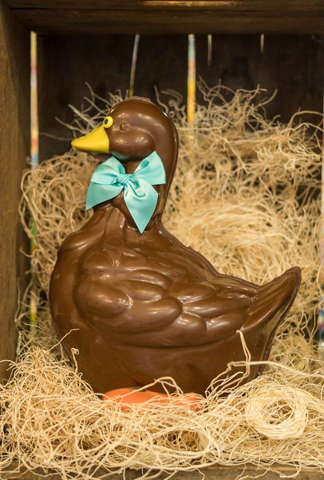 Chocolate Easter Goose St-Gérard 800gr. - Biscuiterie Oscar