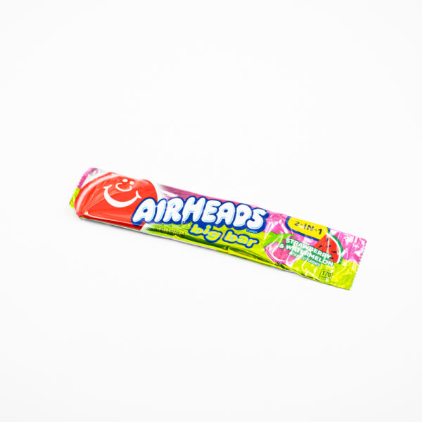Bonbon Air Heads Big Bar Fraise/Melon D'eau - Biscuiterie Oscar