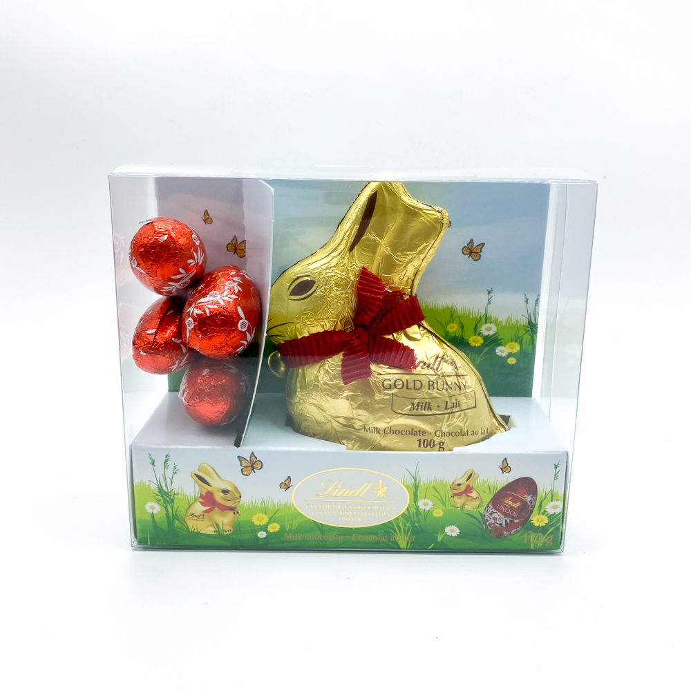 » Chocolate Easter Set of Gold Bunny Lindt & Lindor 172g