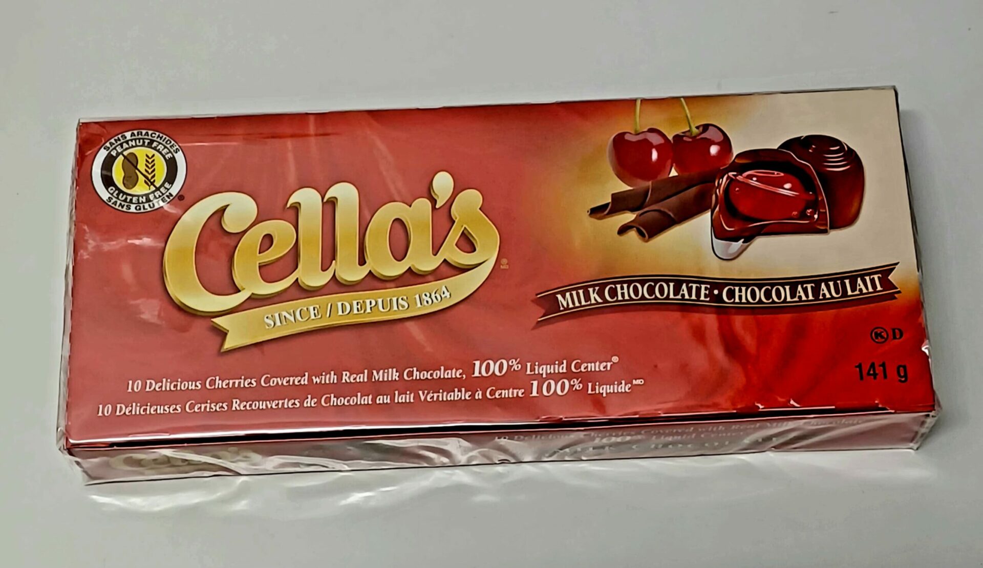 » Chocolate Cella’s Cherry Milk 141g