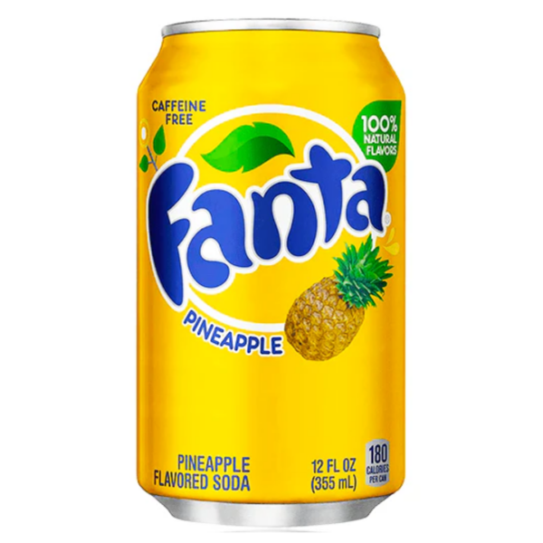 » Boisson Fanta Ananas 355mL