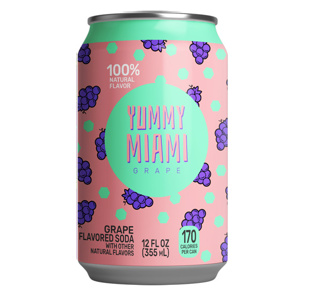 » Boisson Yummy Miami Raisin 355mL